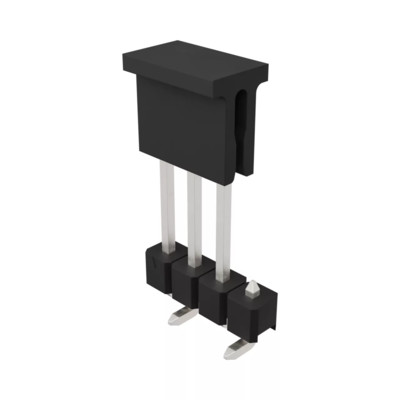 C-Grid / SL Header, Surface Mount, Breakaway, Vertical, 4 Circuits, 12.84mm Length Circuits 1, 2, and 3, 1.00mm Length Circuit 4, Tin (Sn) Overall Plating, Tape and Reel Packaging with Cap, Lead-Free for sale