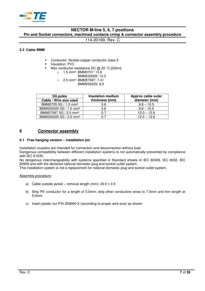 NECTOR M-line procedure page 7