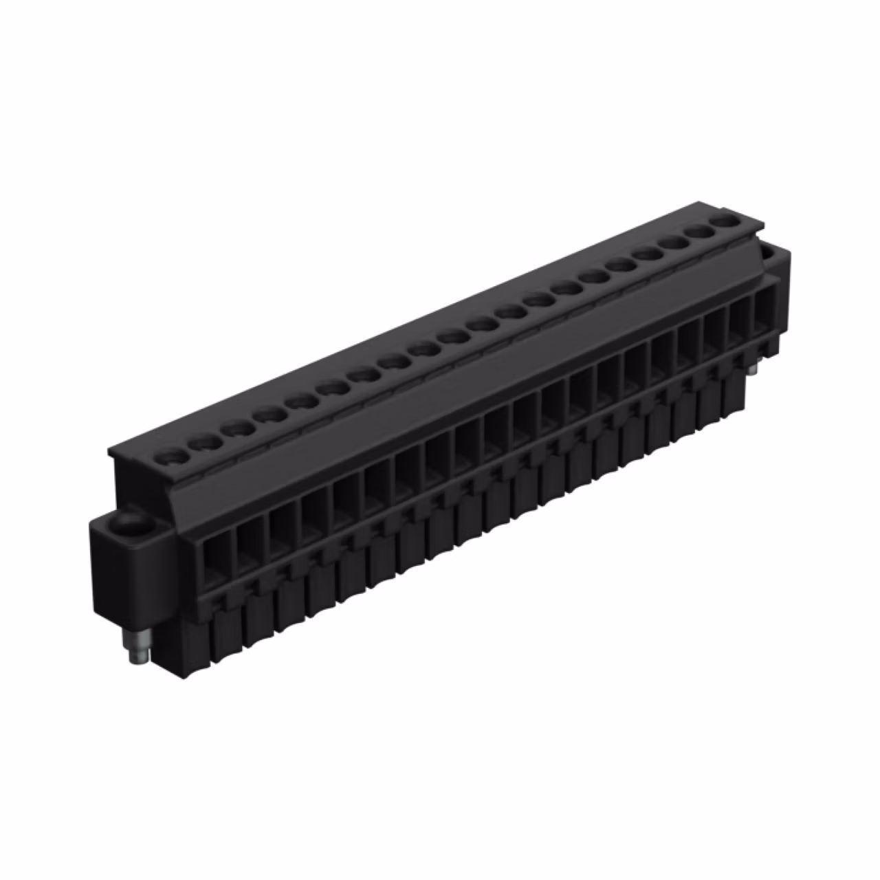 3.50mm Pitch Eurostyle Vertical Plug, with Retention Screws, Rear Wire Entry, 20 Circuits for sale