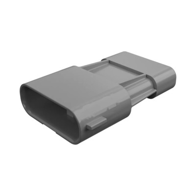 Squba Sealed Plug Assembly, 1.80mm Pitch, Single Row, 10 Circuits, Gray for sale