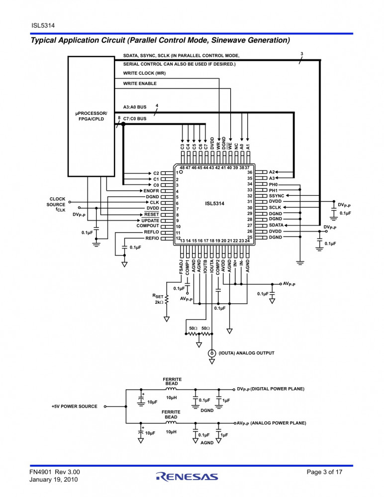 ISL5314INZ datasheet page 3