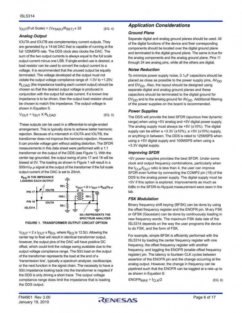 ISL5314INZ datasheet page 6