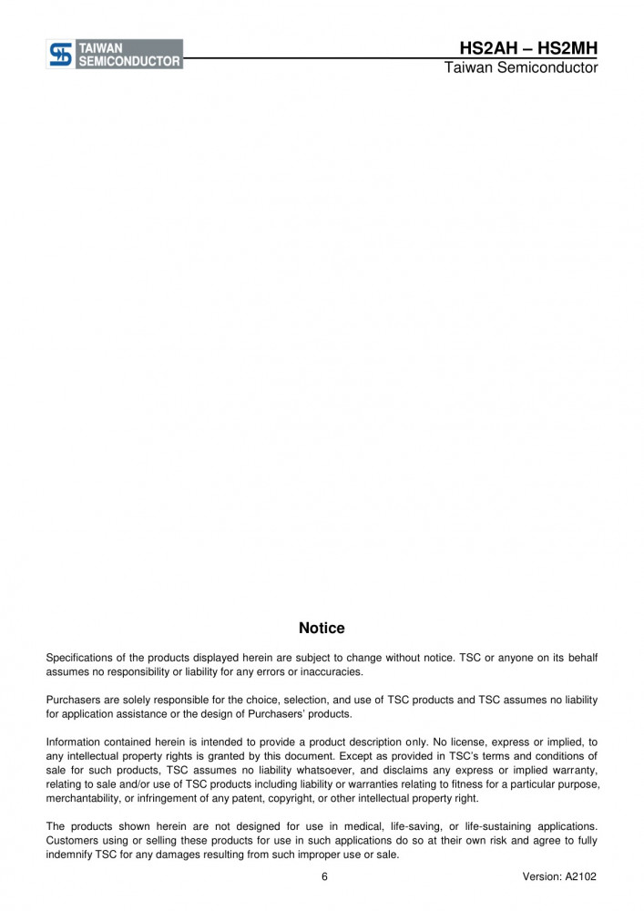 HS2DH datasheet page 6
