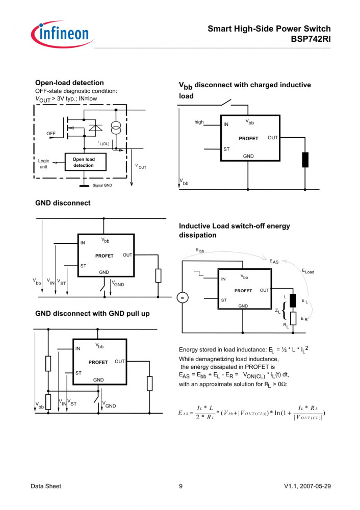 BSP742RIXUMA1 datasheet page 9