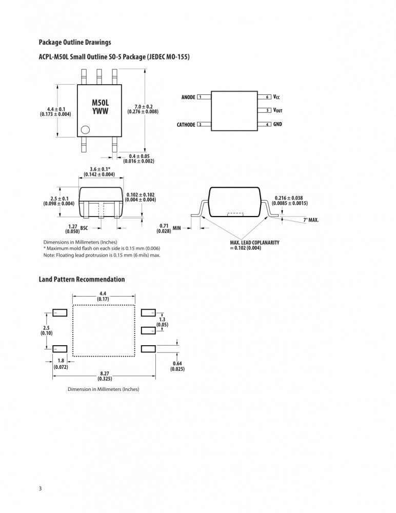 ACPL-M50L datasheet page 3