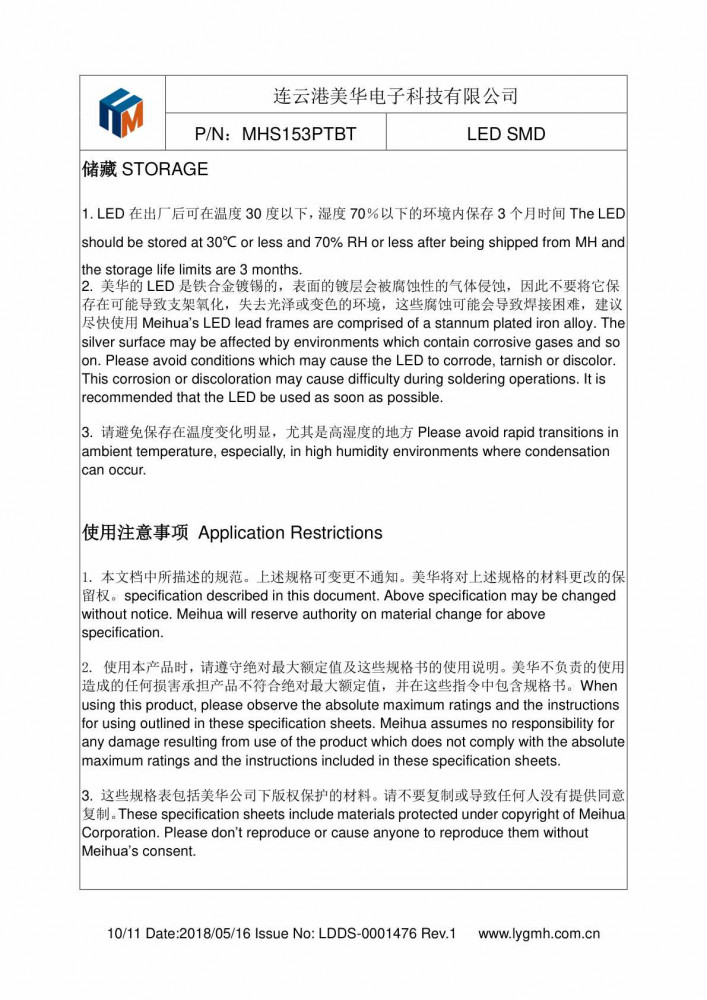 MHS153PTBT datasheet page 10