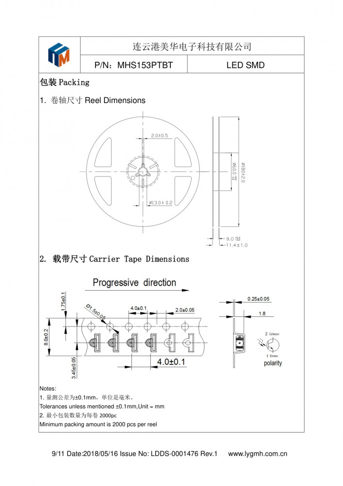 MHS153PTBT datasheet page 9