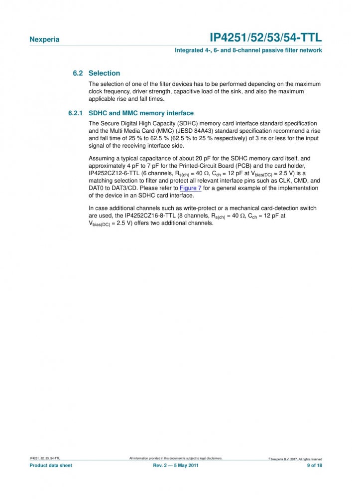 IP4254 datasheet page 9