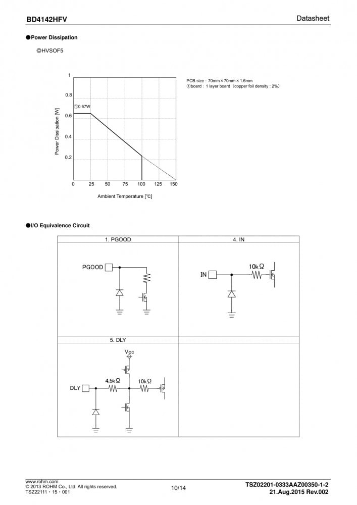 BD4142HFV-TR datasheet page 10