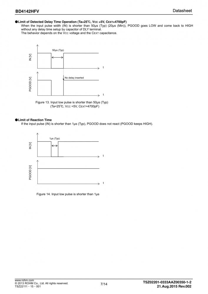BD4142HFV-TR datasheet page 7