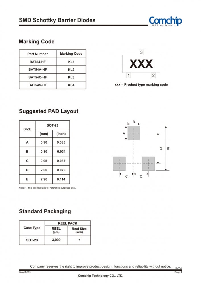 BAT54S-HF datasheet page 4