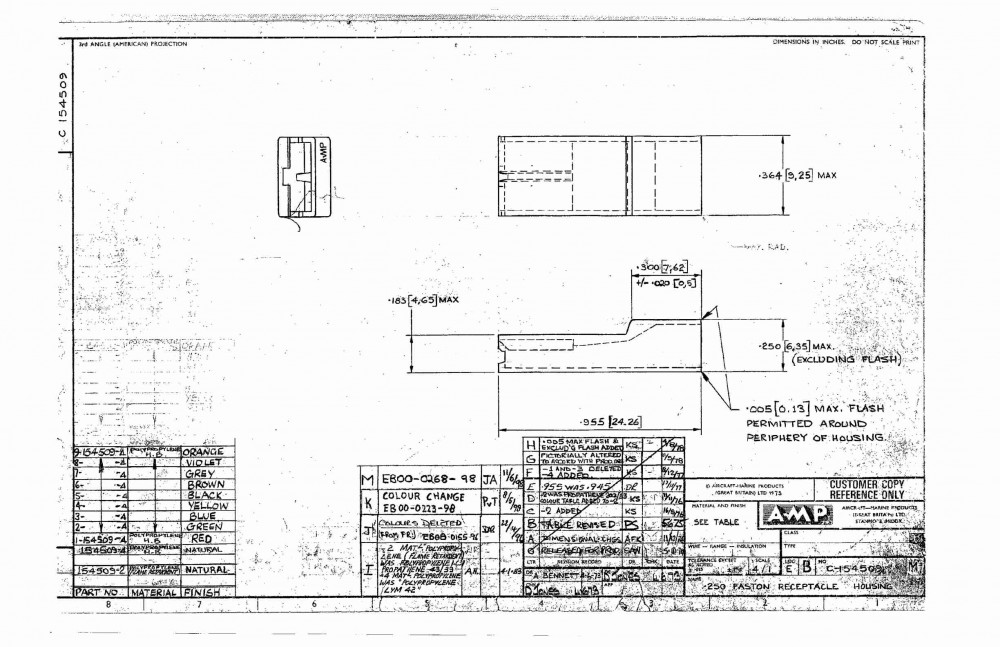 TE Connectivity 5-154509-4 technical drawing page