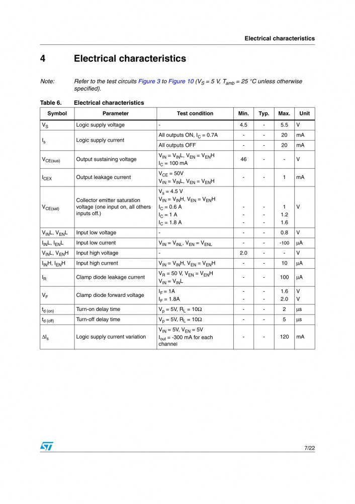 L6221AS datasheet page 7