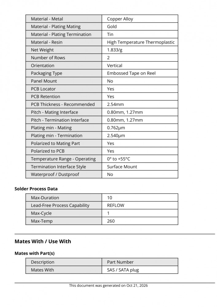 MOLEX 787150007 product document page 3