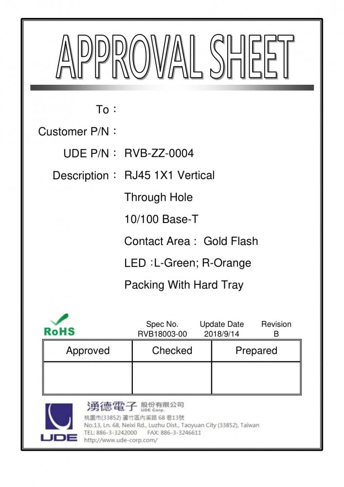 RVB-ZZ-0004 technical document page 1