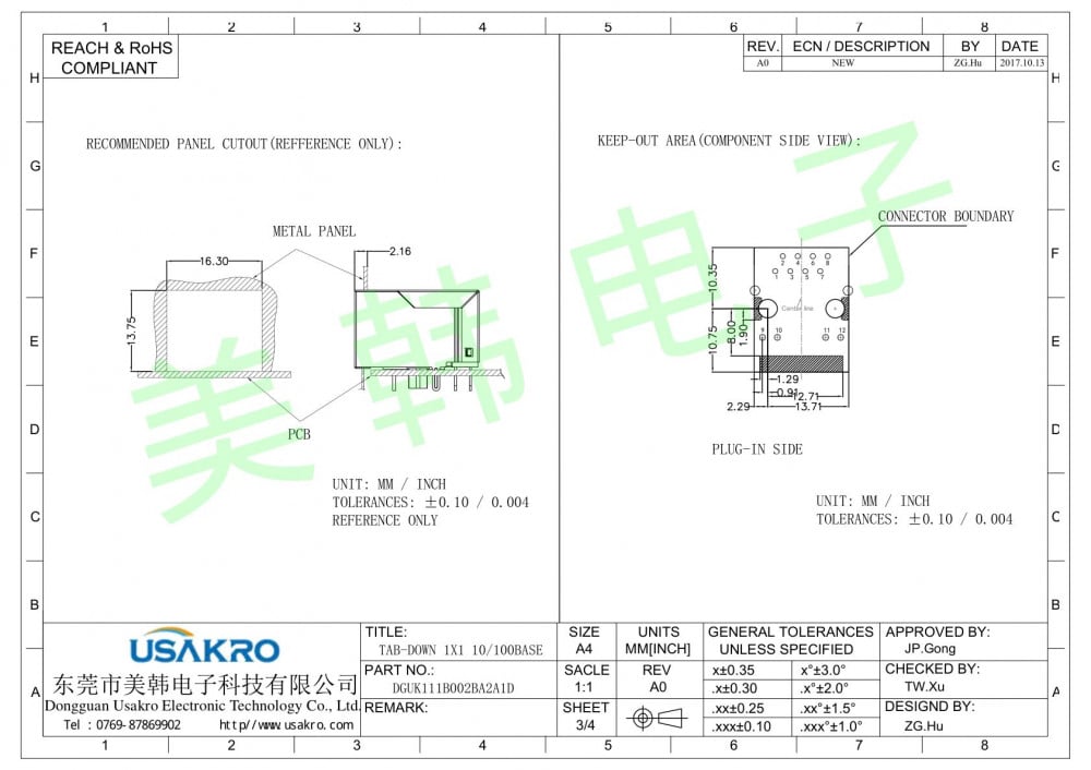 DGUK111B002BA2A1D datasheet page 2