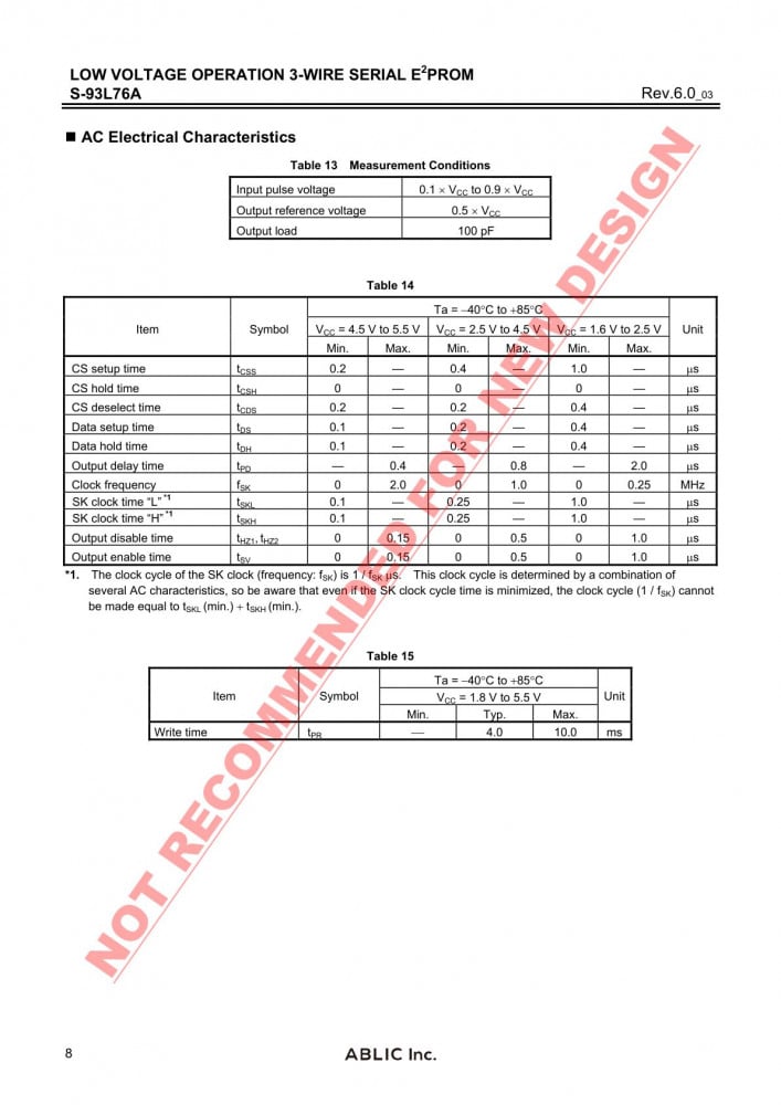 S-93L76A datasheet page 8