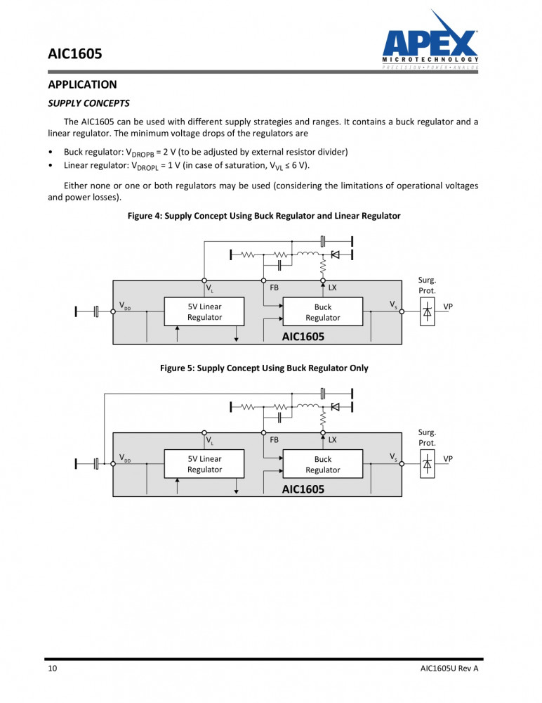 AIC1605 datasheet page 10
