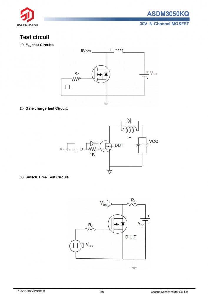 ASDM3050KQ-R datasheet page 3