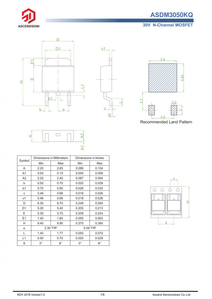 ASDM3050KQ-R datasheet page 7