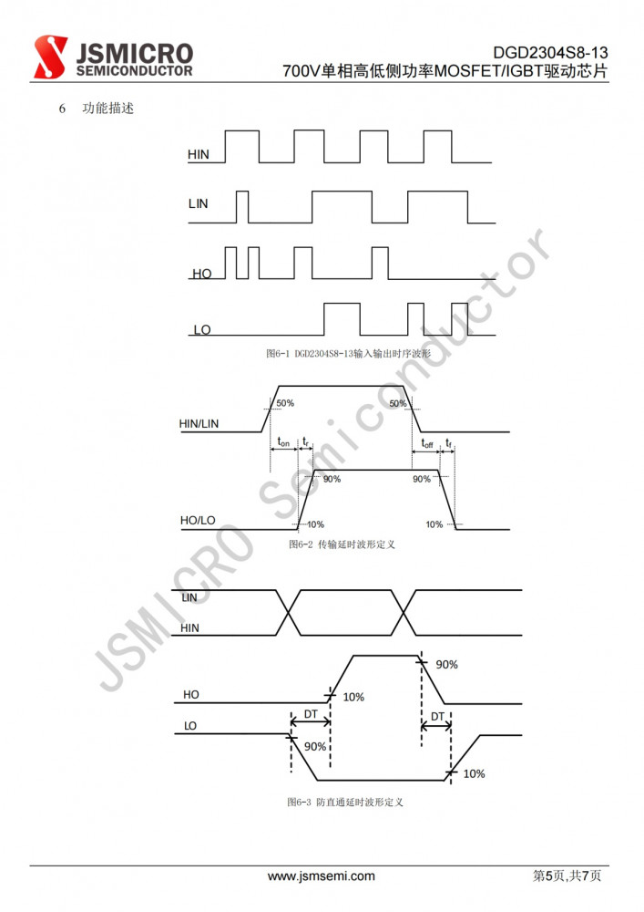 DGD2304S8-13-JSM datasheet page 5