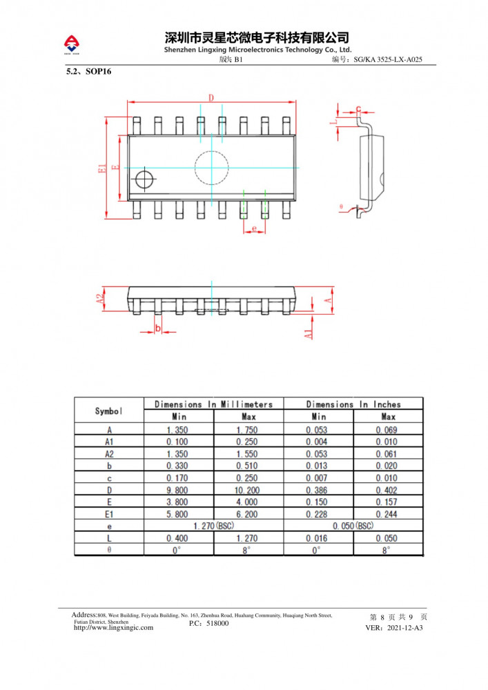SG3525A(LX) datasheet page 8