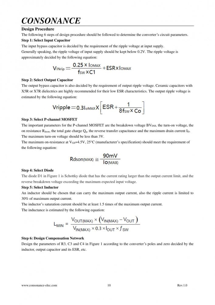 CN5208 datasheet page 10