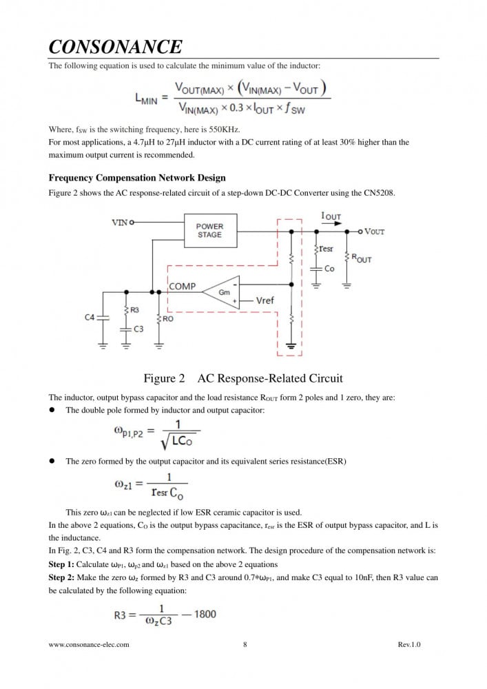 CN5208 datasheet page 8