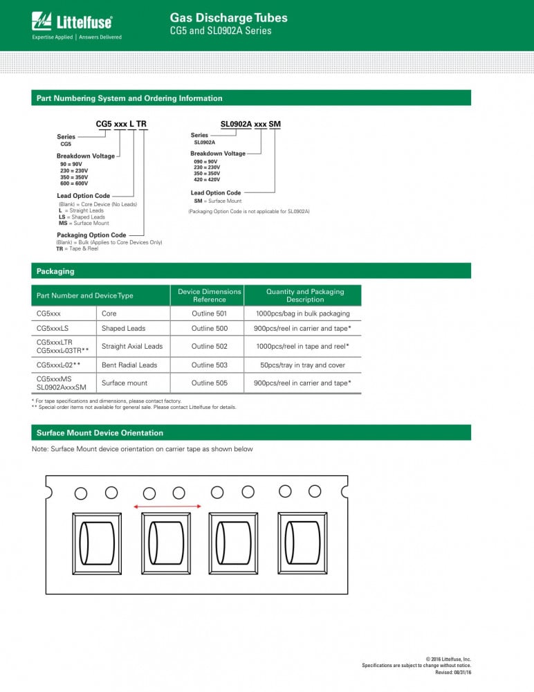 SL0902A090SM datasheet page 5