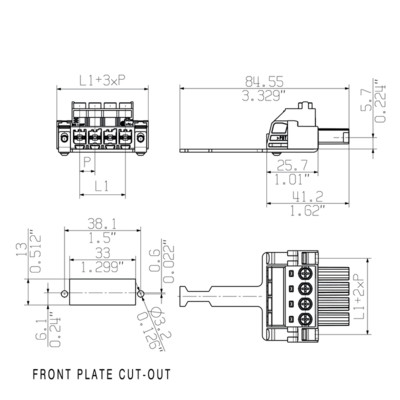 WEIDMULLER 1933400000 Header Plug Socket Chip for sale