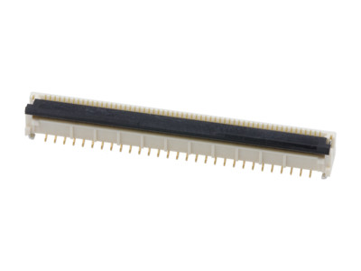 Easy-On FFC/FPC Connector, 0.50mm Pitch, V-Flip Series, Vertical, 4.05mm  Height, 59 Circuits, Copper Alloy, 125°C Operating Temperature, Gold Plating for sale