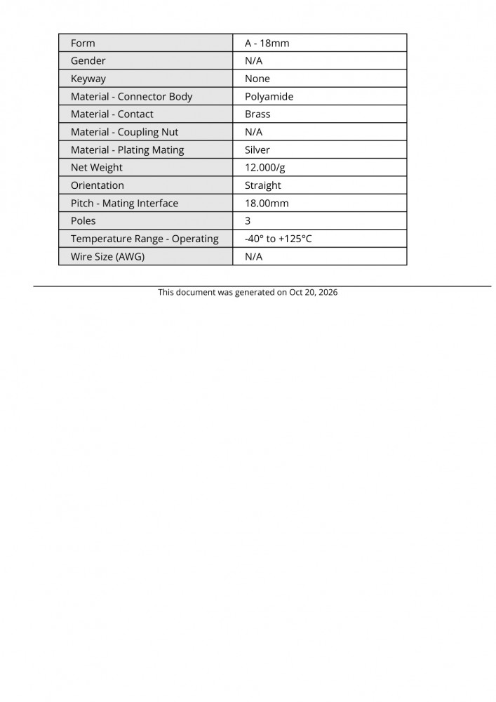 Molex STR-1467 document preview, page 3