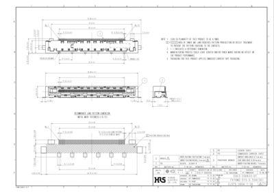 HRS FX16M2-51S-0.5SH(30) Pluggable Connector Assembly for sale