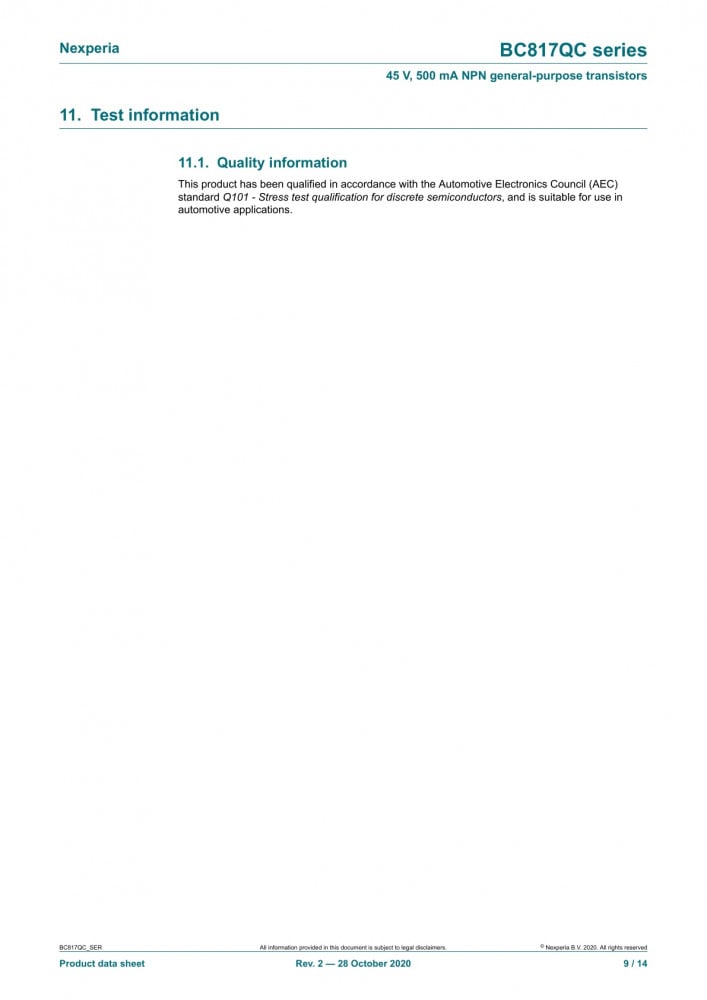 BC817-16QC datasheet page 9
