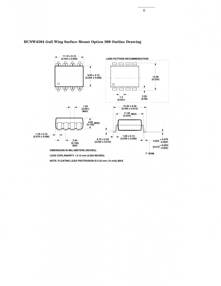 HCPL-4504 datasheet page 7
