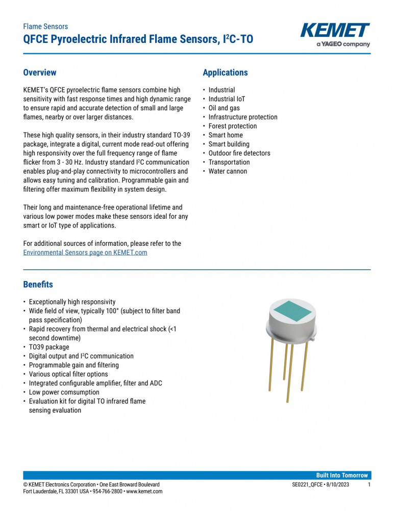 USEQFCEA500100 datasheet page 1