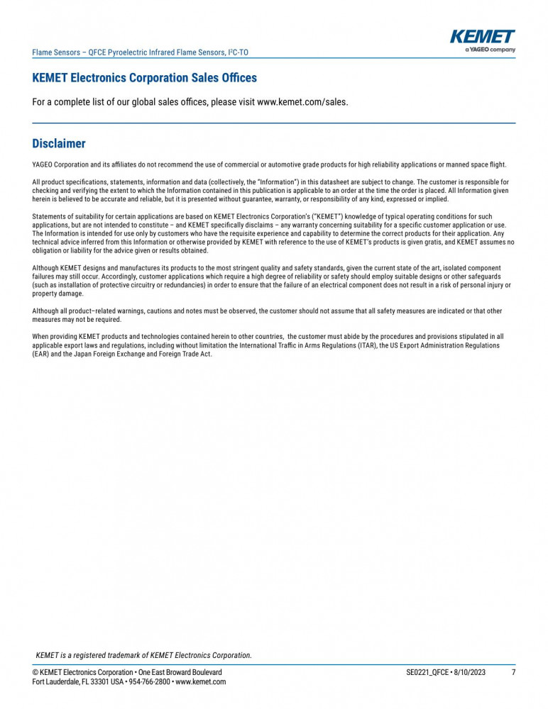 USEQFCEA500100 datasheet page 7