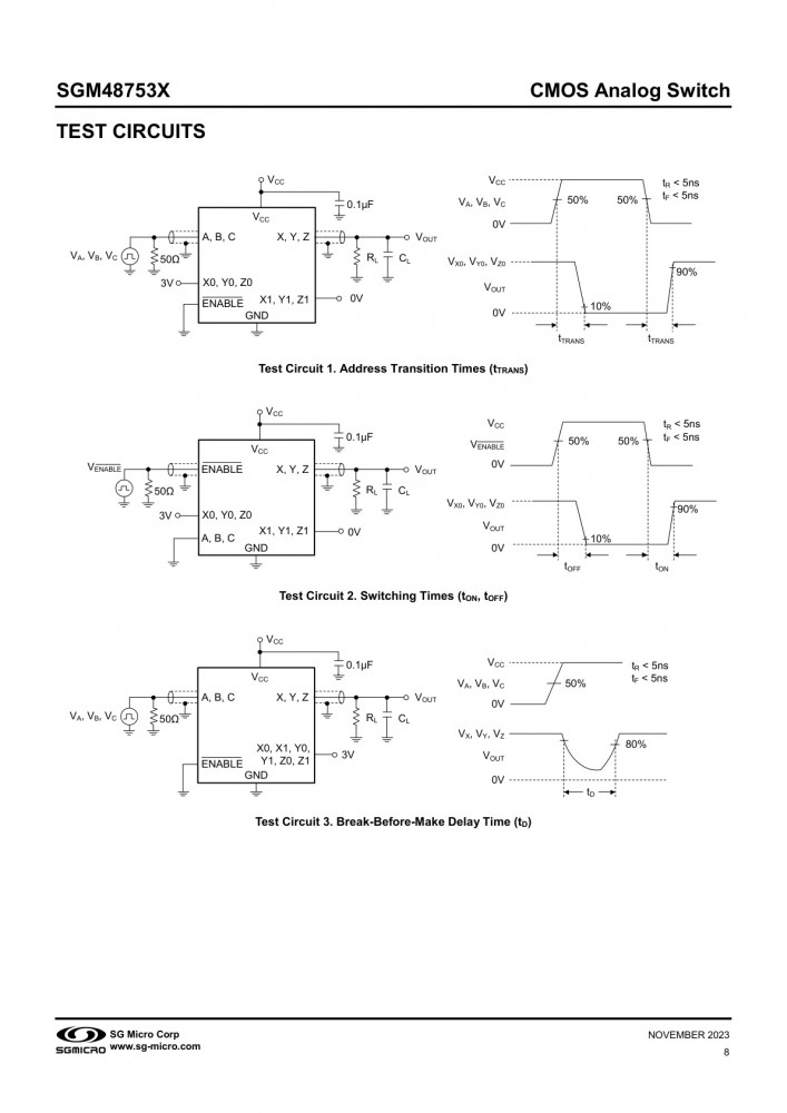 SGM48753X datasheet page 8