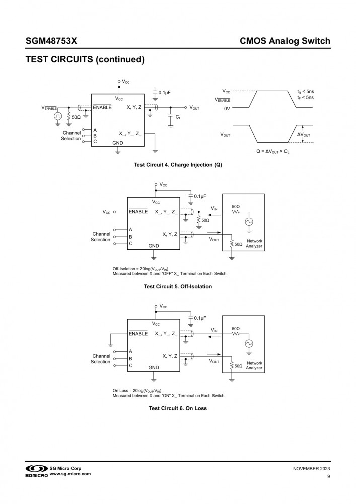 SGM48753X datasheet page 9