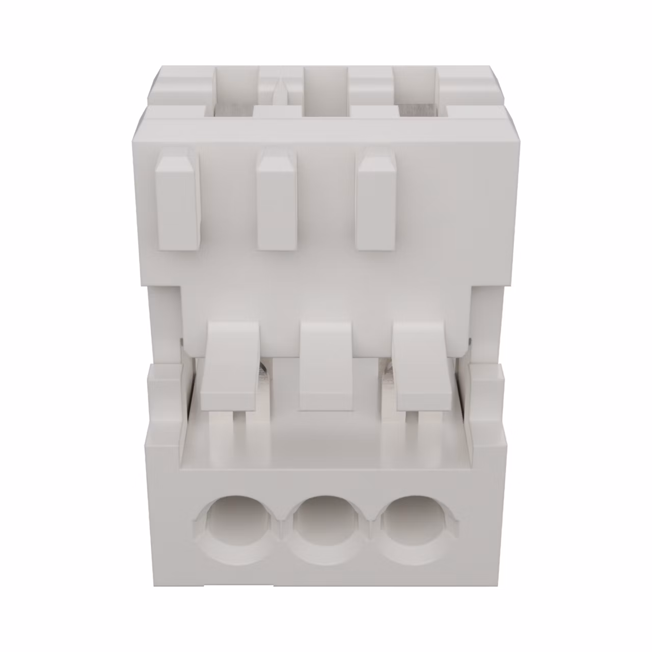 5.00mm Appli-Mate RAST 2.5 IDT Housing, Direct/Indirect, Female, 2 Circuits, Position Key D Removed, Polarizing Rib Between Circuits 1 & 2, Red Color Stripe for sale