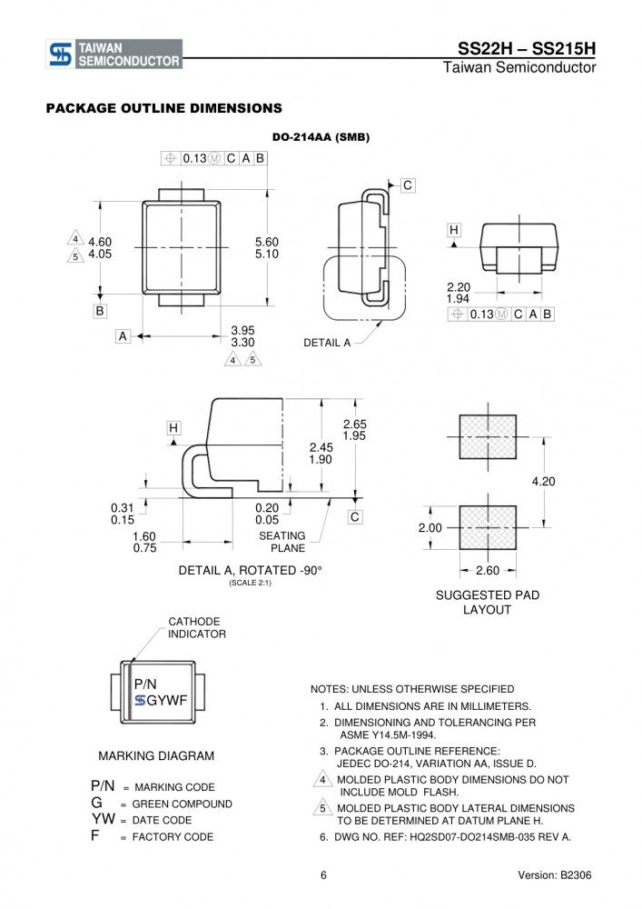 SS215H datasheet page 6