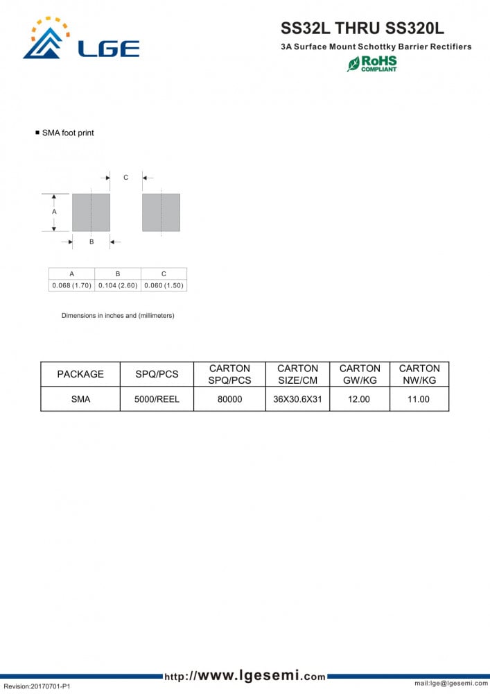 LGE SS36L datasheet page 3