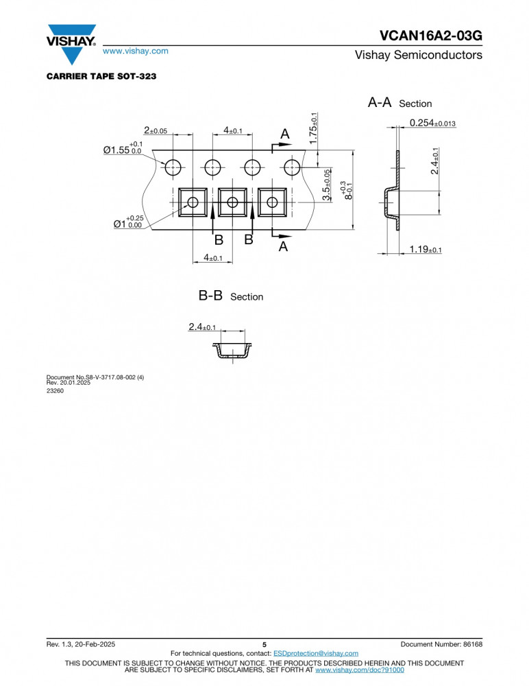 VCAN16A2-03G datasheet page 5