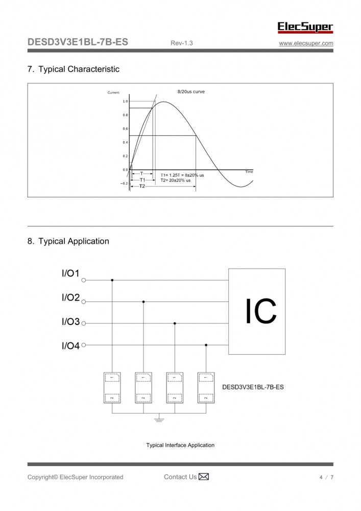DESD3V3E1BL-7B-ES datasheet page 4