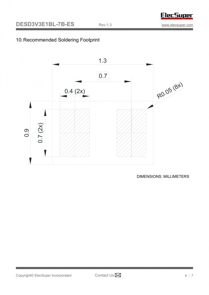 DESD3V3BL-7B-ES datasheet page 6