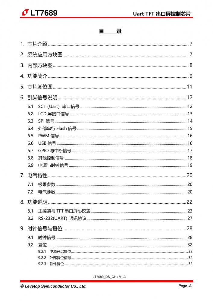 LT7689 datasheet page 2