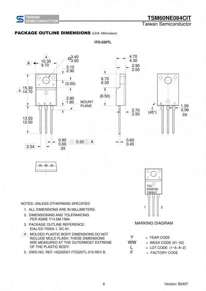 TSM60NE084CIT datasheet page 6