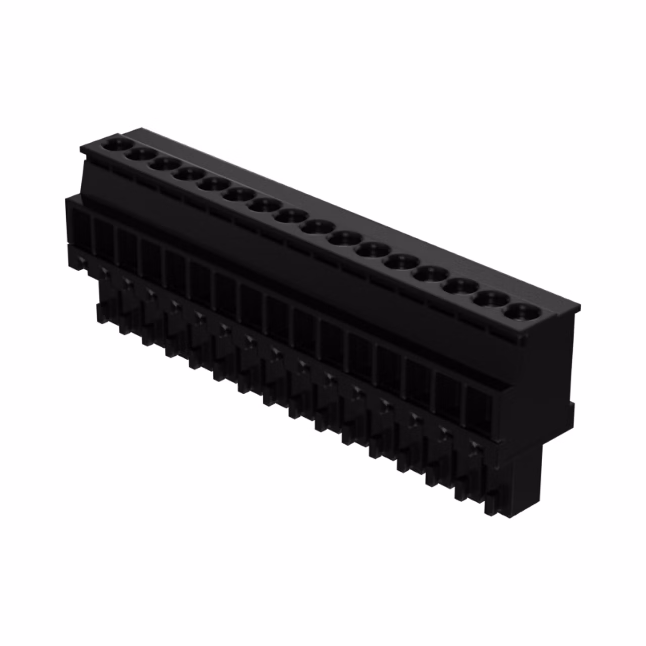 3.50mm Pitch Eurostyle Vertical Plug, Front Wire Entry, 16 Circuits for sale