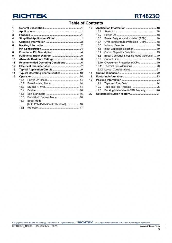 RT4823 datasheet page 3