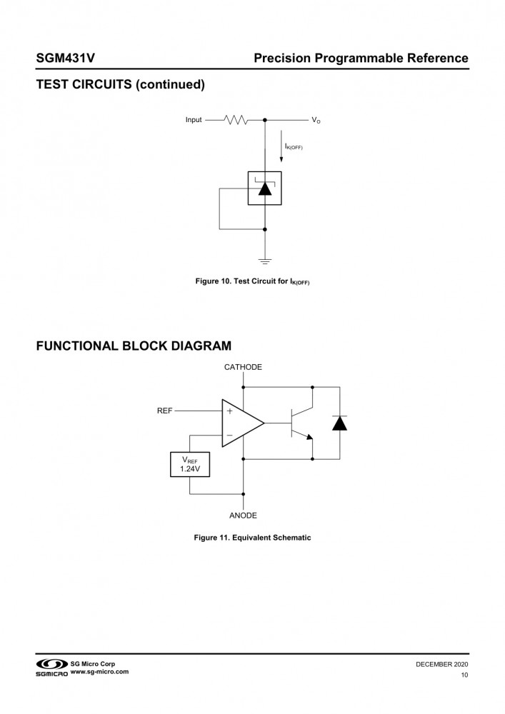 SGM431V datasheet page 10